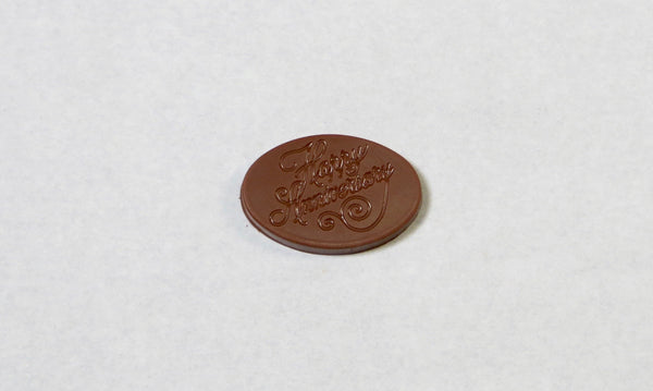 Anniversary - Solid Chocolate Ovals – Chocolates With Love